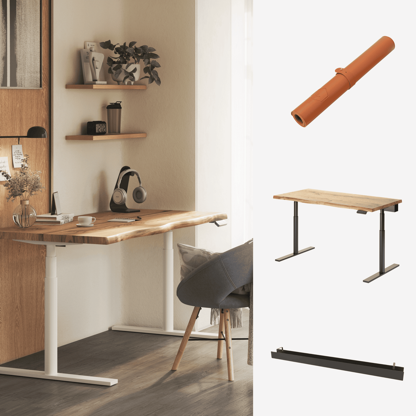 Wood Standing Desk | Oak Standing Desk | OAKO Denmark
