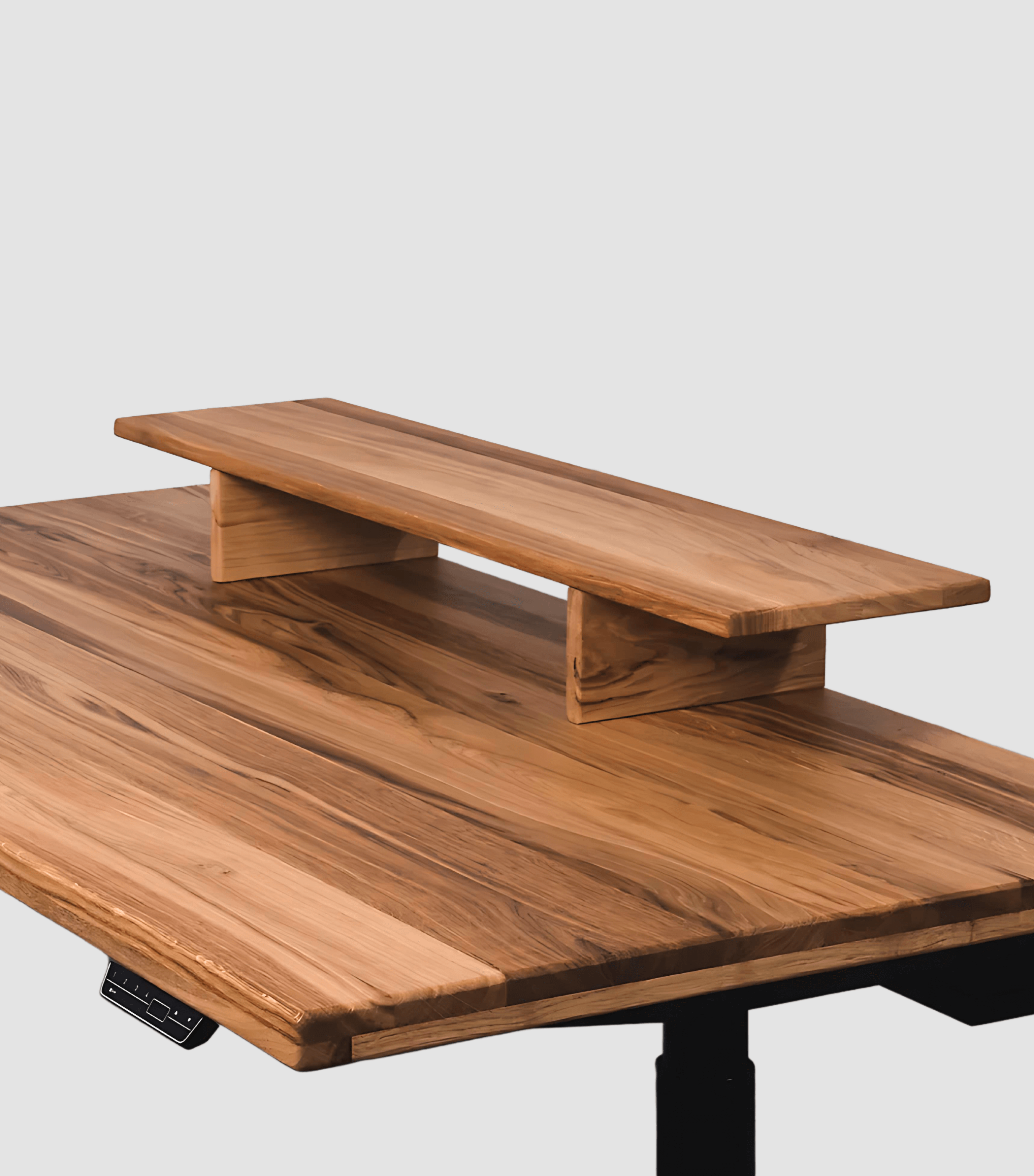 Oak Large Monitor Stand