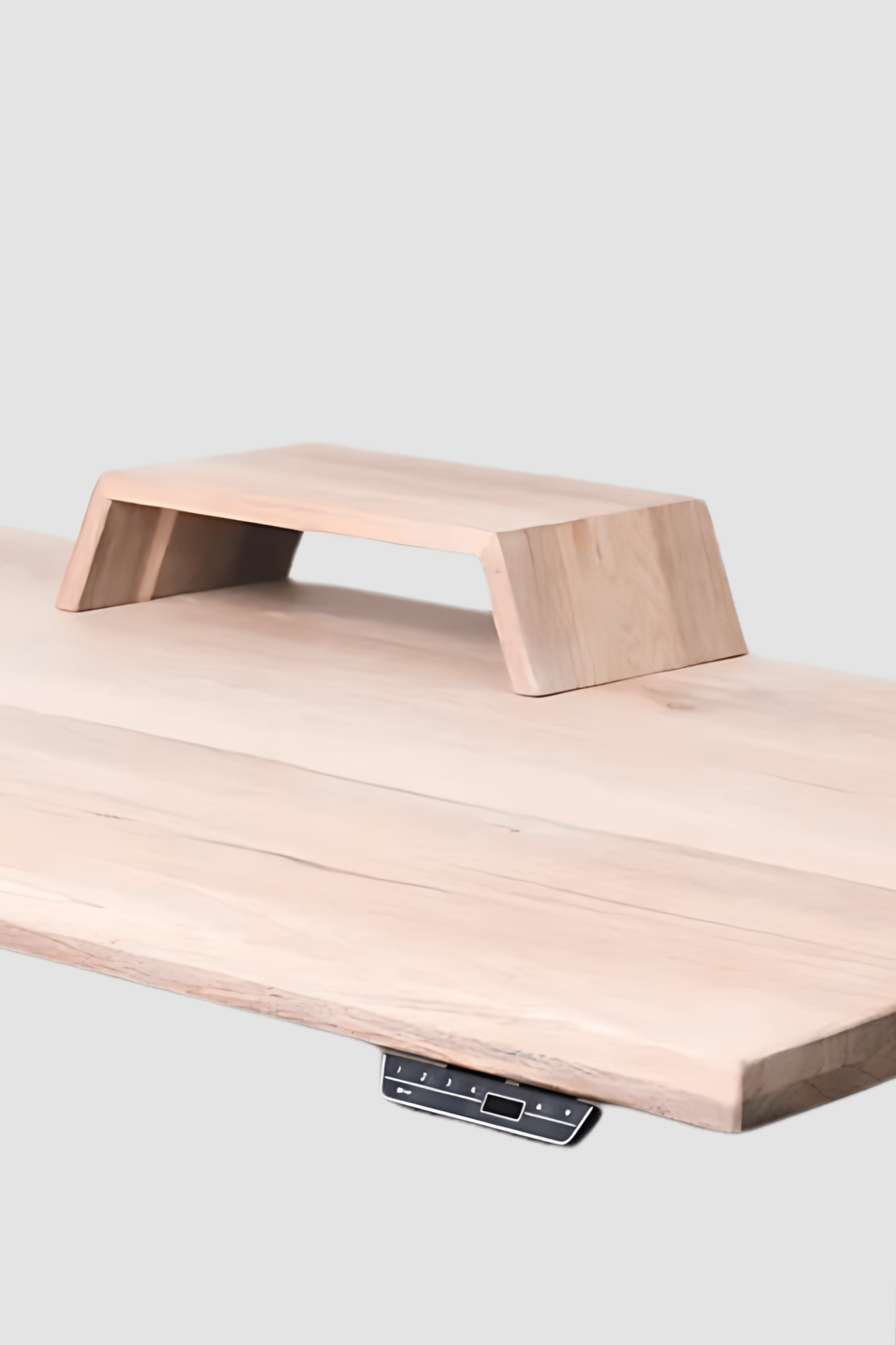 Oak Mini Monitor Stand